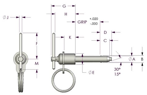 BLC14L50 | Smart Block Pin